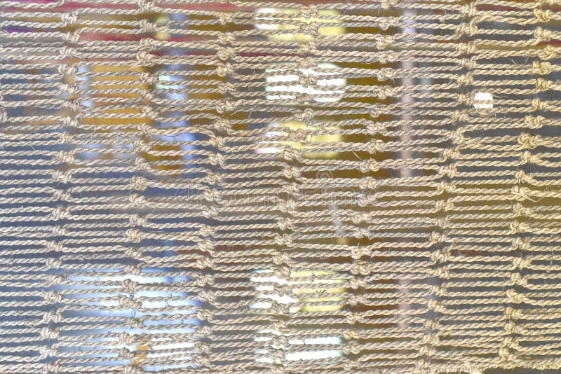 Many Threads for Weaving Hammocks in Vietnam Stock Photo - Image of ...