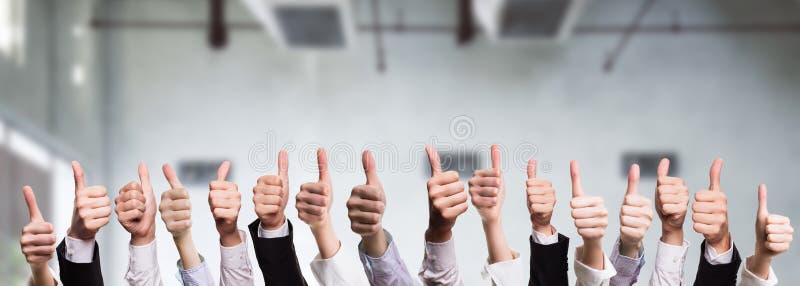 Many thumbs up stock photo. Image of cause, like, acceptance - 70196948