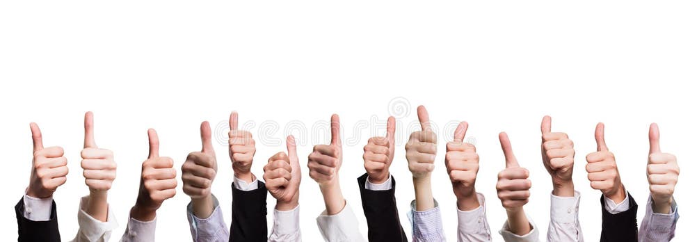 Many thumbs up stock photo. Image of profession, communication - 81431740