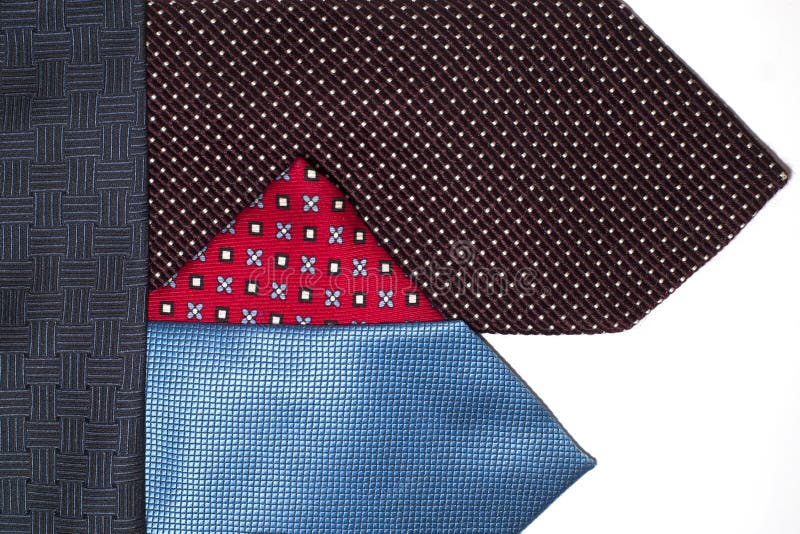 Many Ties of Various Colors, Which Intertwined Stock Image - Image of ...