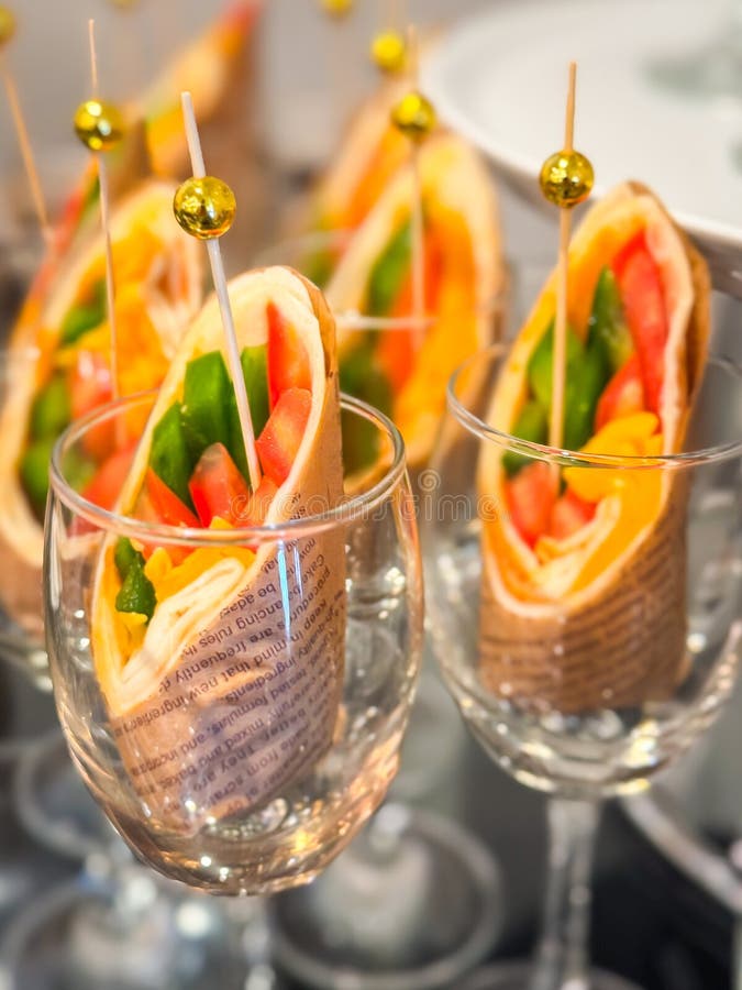 Many Type of Cocktail Food Ready To Eat Stock Photo - Image of tasty ...