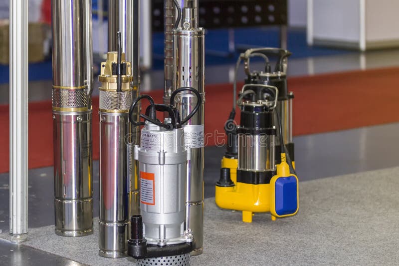 Many Type of Vertical Pump for High Pressure in Industrial Work on ...