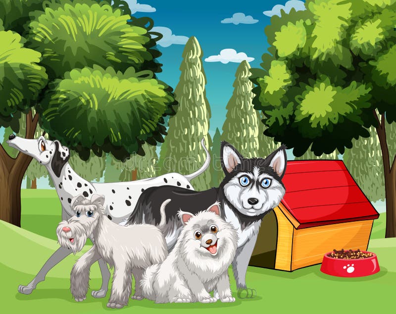 How many dogs activity stock vector. Illustration of puppy - 90804157