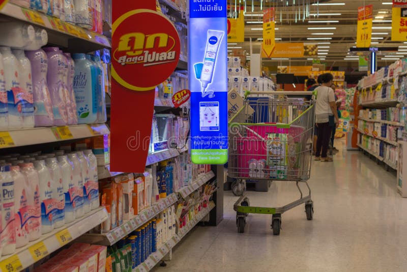 Many Types of Goods in Convenience Store Editorial Photography - Image ...