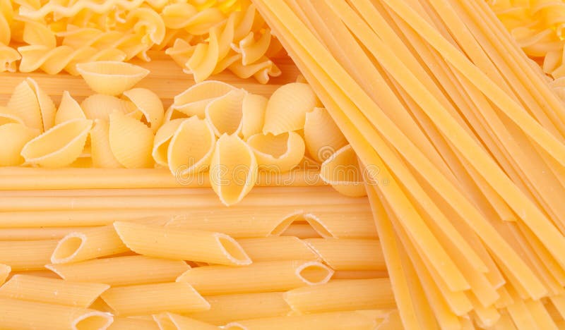 Many types of pasta stock image. Image of prepare, health - 13550207