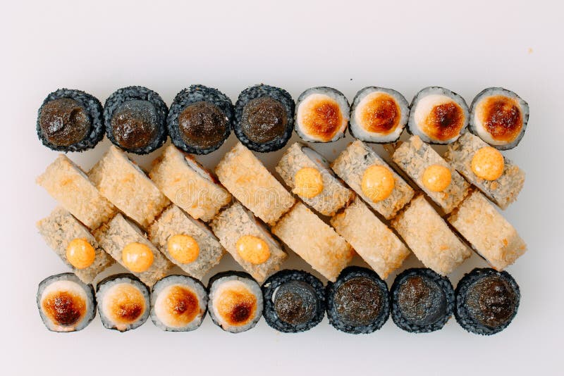 Many Types of Shusha are Stacked in a Row. Stock Image - Image of ...