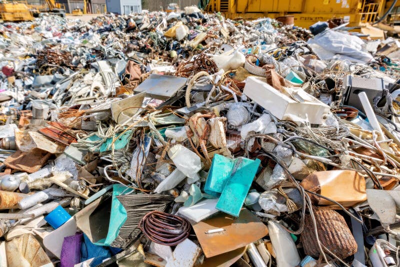 Many Unsorted Different Garbage Stock Photos - Free & Royalty-Free ...