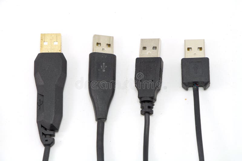 Many USB cable stock photo. Image of background, mobile - 52621264