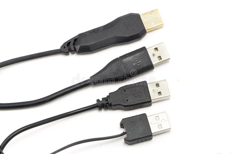 Many USB cable stock image. Image of connect, line, interface - 52621291