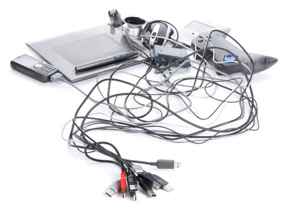 Many usb devices stock photo. Image of close, technology - 6693032