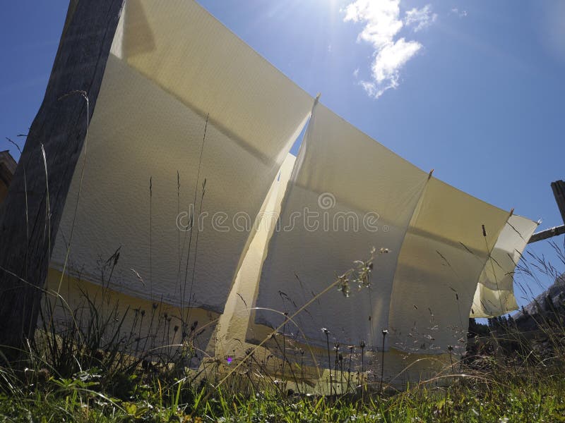 596 Clothesline White Sheets Stock Photos - Free & Royalty-Free Stock ...