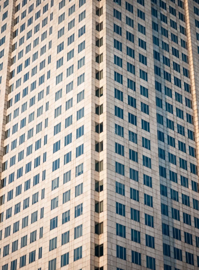 Many Windows from the High-rise Building Stock Photo - Image of window ...
