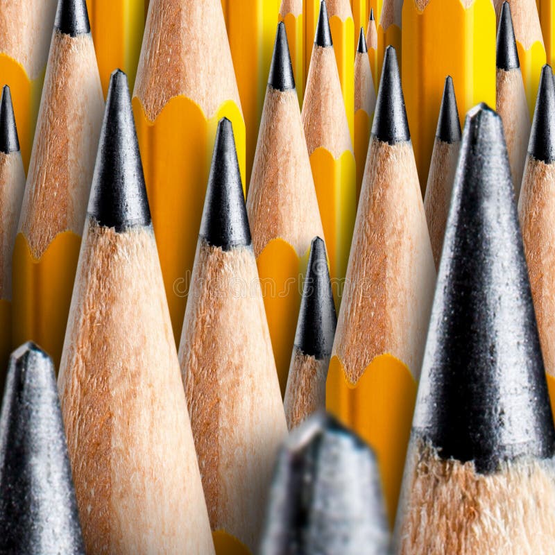 Many wooden pencils stock image. Image of group, instrument - 28595937