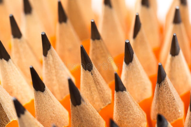 Many Wooden pencils stock photo. Image of large, equipment - 135540850