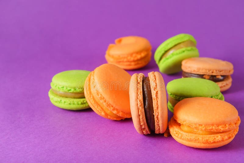 Many Yellow Green Beige Macaroon Lilac Stock Photos - Free & Royalty ...