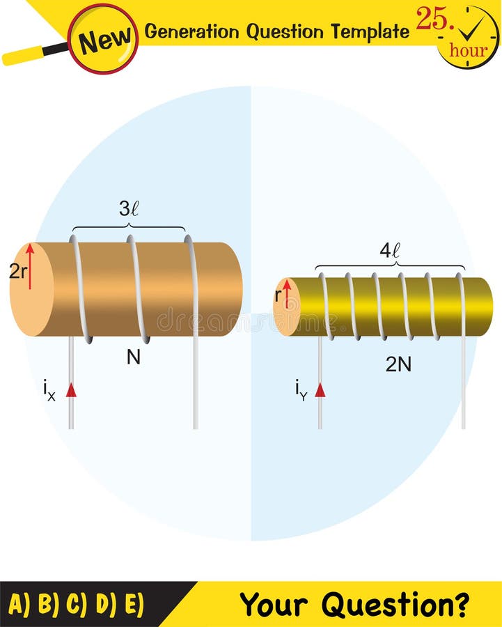 Physics, Magnetic Field, Electromagnetic Field and Magnetic Force, Polar Magnet Schemes ...