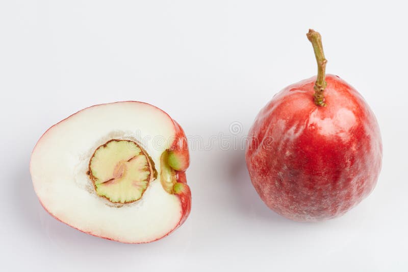 Fruta De La Manzana De Rose Imagen de archivo - Imagen de verano ...