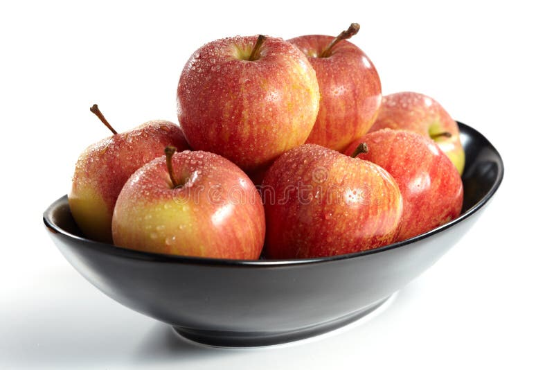 Manzana roja imagen de archivo. Imagen de color, vitamina - 11775309