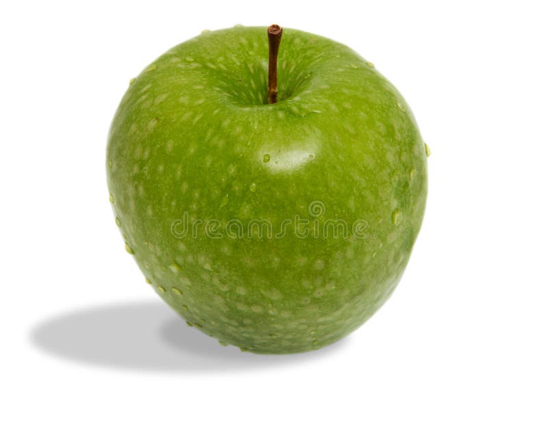 Manzana Verde Fresca Deliciosa Imagen de archivo - Imagen de salud ...