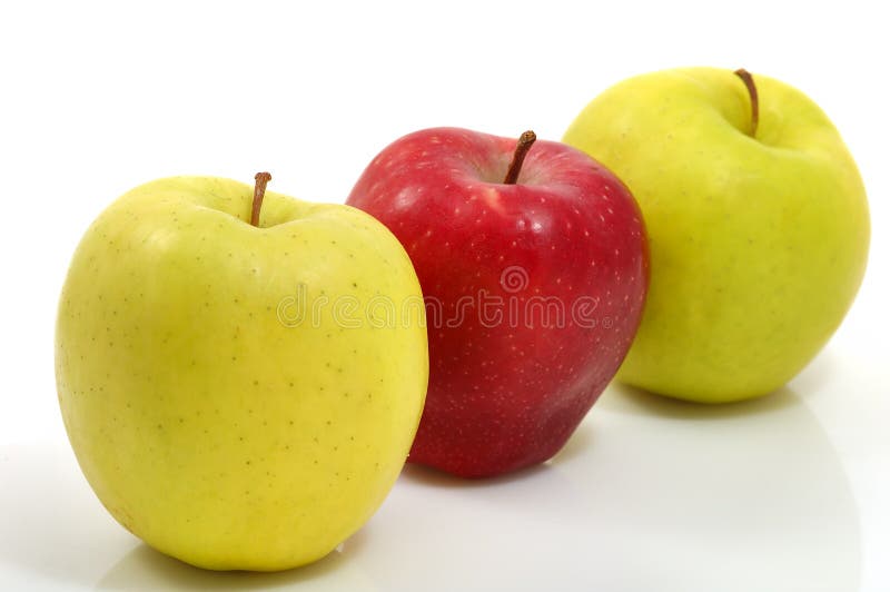Manzanas Rojas Y Verdes Imagen. Imagen: 2312458