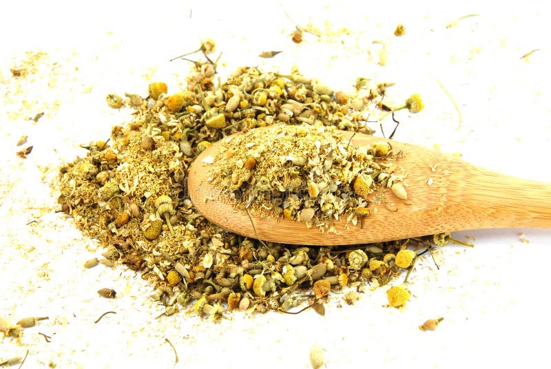 Manzanilla seca foto de archivo. Imagen de camomila, bebida - 19157484