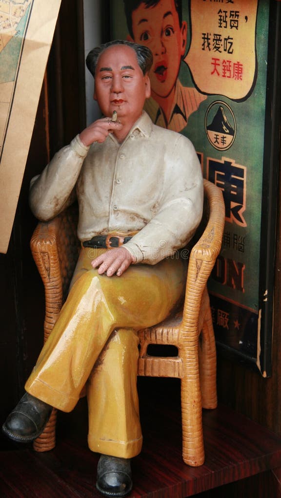Mao editorial image. Image of communist, smoking, peking - 17061210