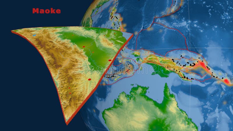 Maoke Plate Described and Presented - Physical Stock Illustration ...
