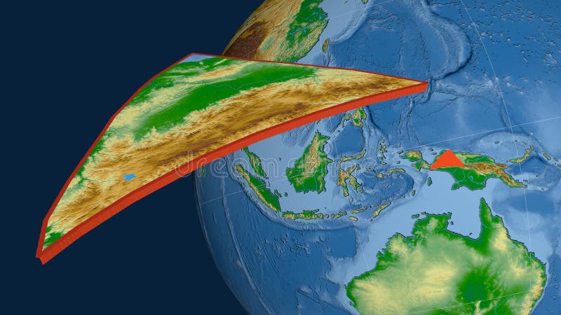 Maoke Plate Presented - Physical Stock Illustration - Illustration of ...