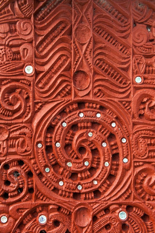 Maori wood carving design editorial image. Image of special - 5899550