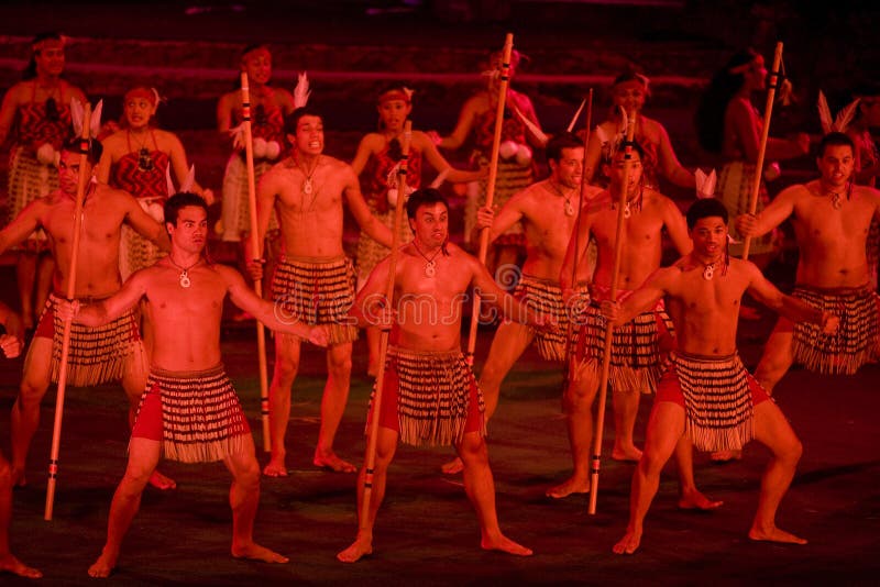Maori Haka editorial stock photo. Image of fierce, aotearoa - 7947123