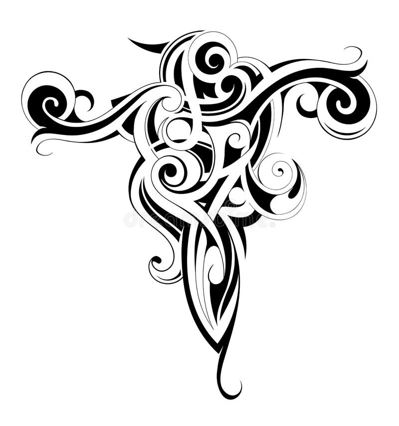 Octopus tattoo stock vector. Illustration of tattoo, maori - 56839950