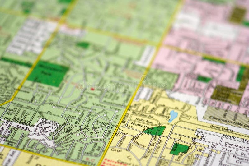 Placemark Favorite Places Town Map Place Marker Stock Photo - Image of ...