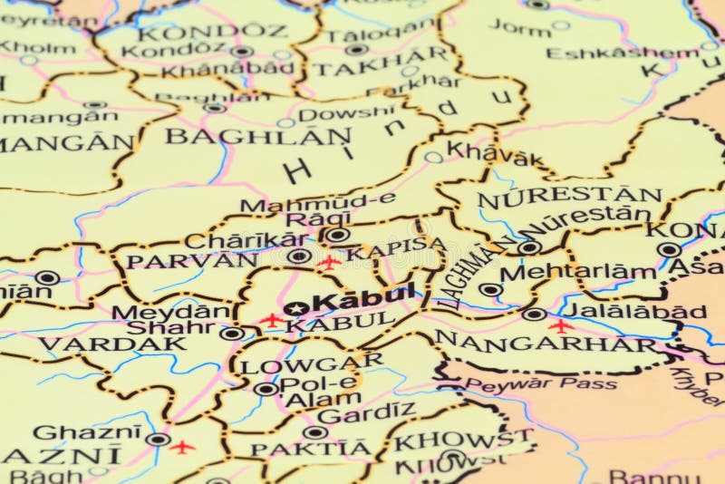 Map stock photo. Image of asia, close, pakistan, islamabad - 19458080