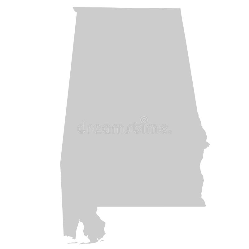 Al State Map Usa Stock Illustrations – 760 Al State Map Usa Stock ...