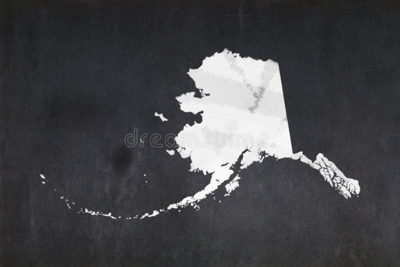 Alaska Map Drawing Stock Photos - Free & Royalty-Free Stock Photos from ...