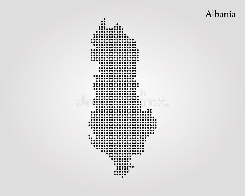 Map of Albania. Vector Illustration. World Map Stock Illustration ...