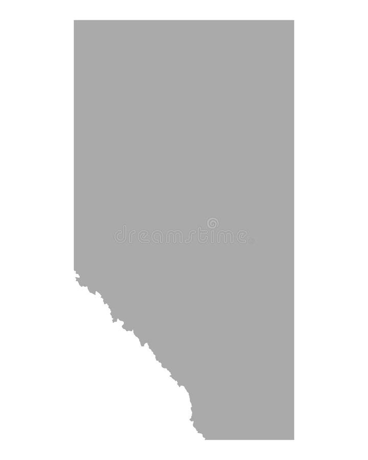 Map of Alberta stock vector. Illustration of geography - 91788650