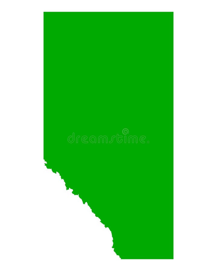Map of Alberta stock vector. Illustration of background - 93958070