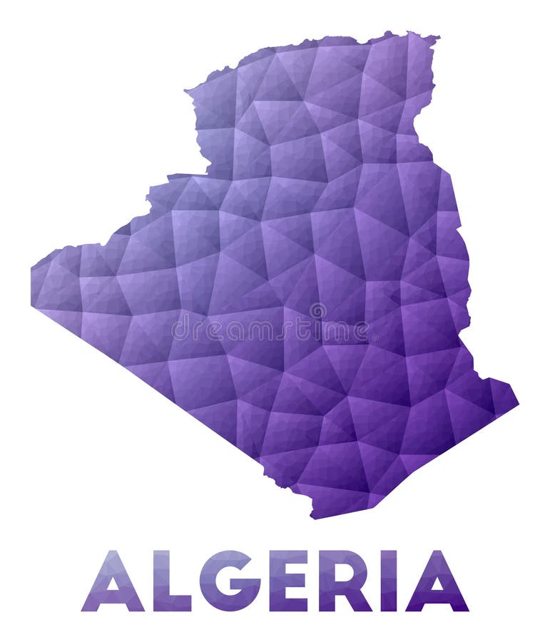 Map of Algeria. stock vector. Illustration of algiers - 224829730 Map of Algeria. stock vector. Illustration of algiers - 224829730