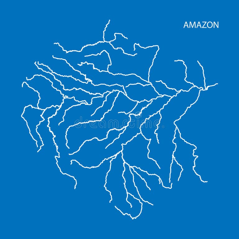 Amazon Basin Map Stock Illustrations – 70 Amazon Basin Map Stock ...