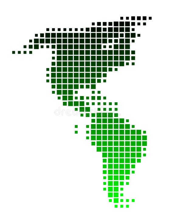 Map of America stock vector. Illustration of square, geography - 6766358