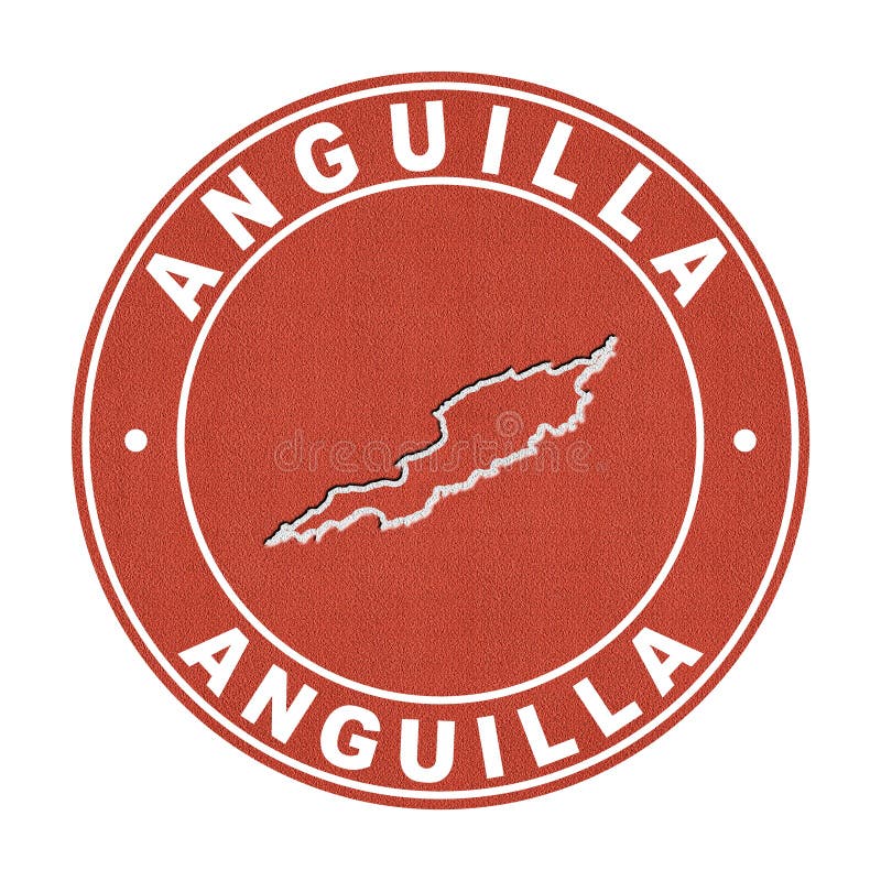 Map of Anguilla Tennis Court Stock Illustration - Illustration of logo ...