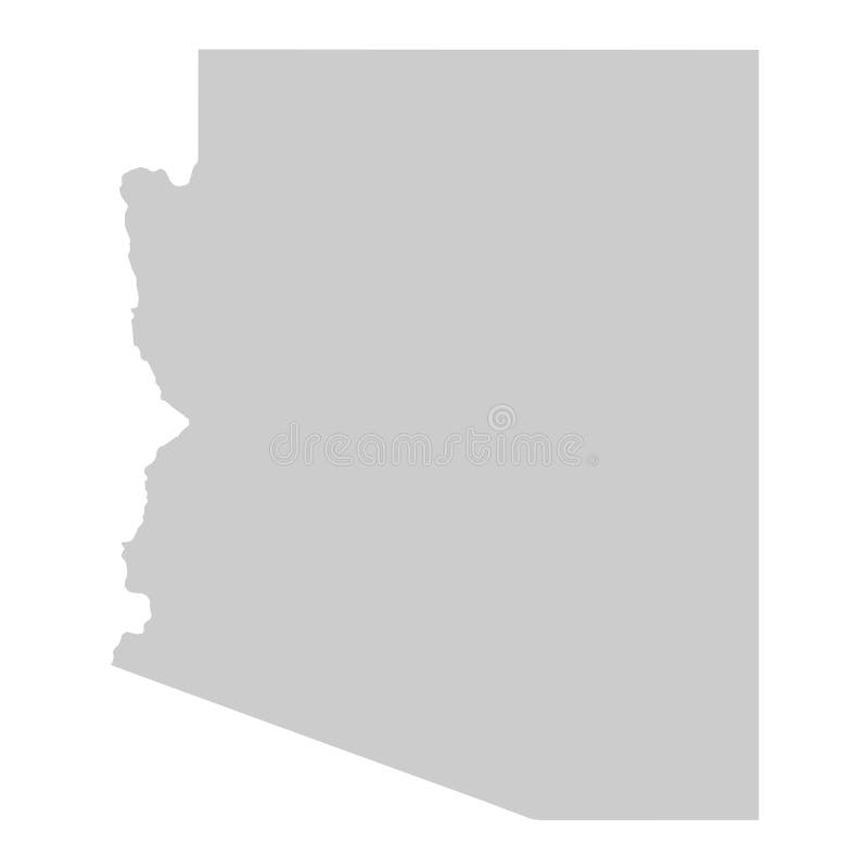 Az State Map Usa Stock Illustrations – 117 Az State Map Usa Stock ...