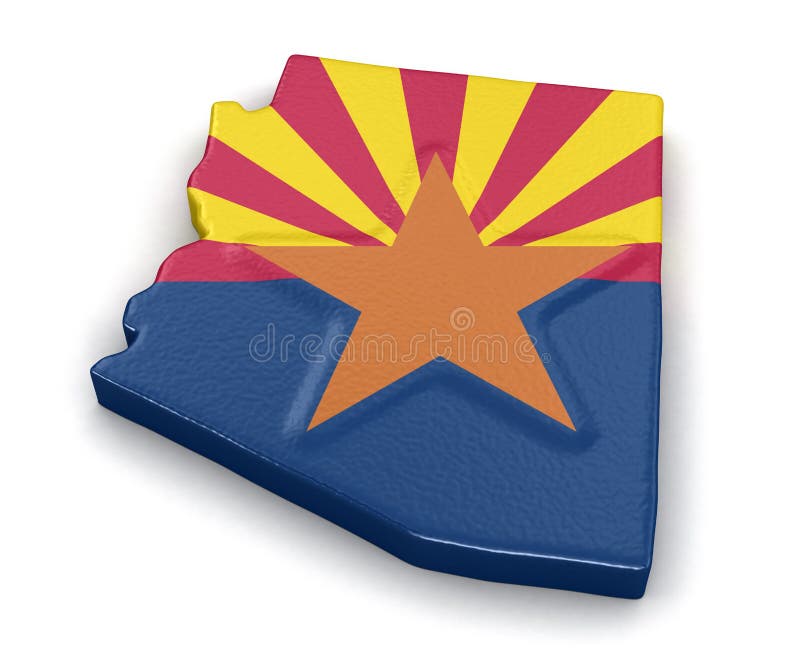 Arizona Flag Map Stock Illustrations – 1,828 Arizona Flag Map Stock ...