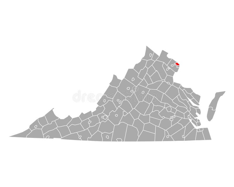 Arlington Virginia Map Stock Illustrations – 98 Arlington Virginia Map ...