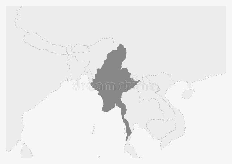 India Map Highlighted in India Flag Colors Stock Vector - Illustration ... India Map Highlighted in India Flag Colors Stock Vector - Illustration ...