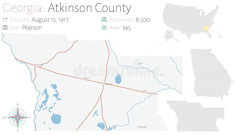Atkinson Map Stock Illustrations – 12 Atkinson Map Stock Illustrations ...