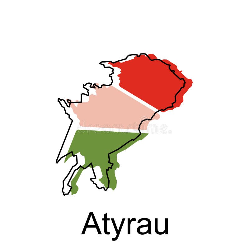Atyrau Map Stock Illustrations – 111 Atyrau Map Stock Illustrations ...