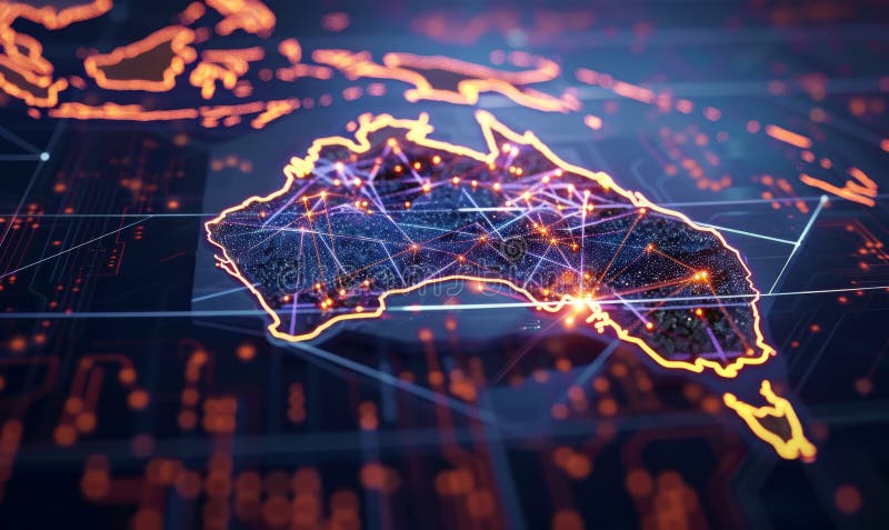 Map Australia Technology Stock Illustrations – 9,421 Map Australia ...