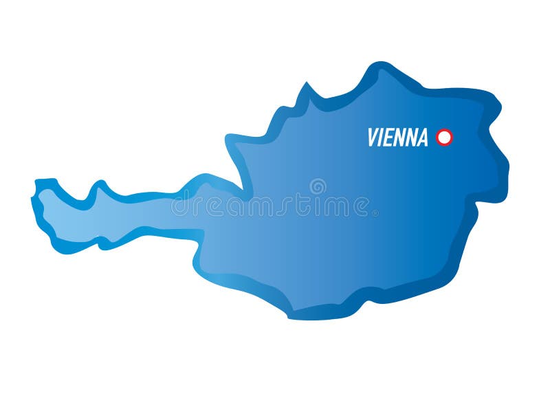 austria map vienna